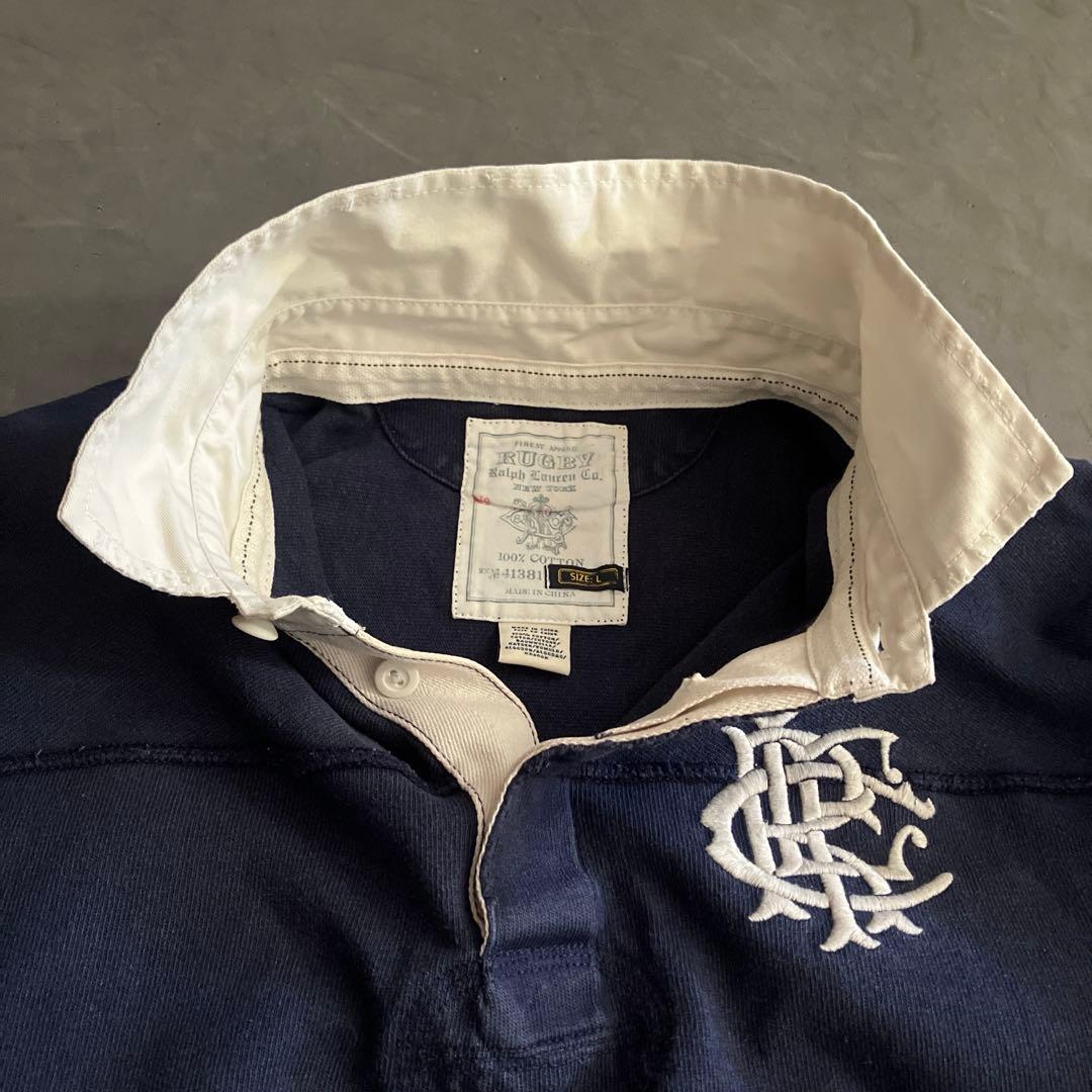 希少モデル◎00s Ralph Lauren RUGBY オールドイングリッシュ