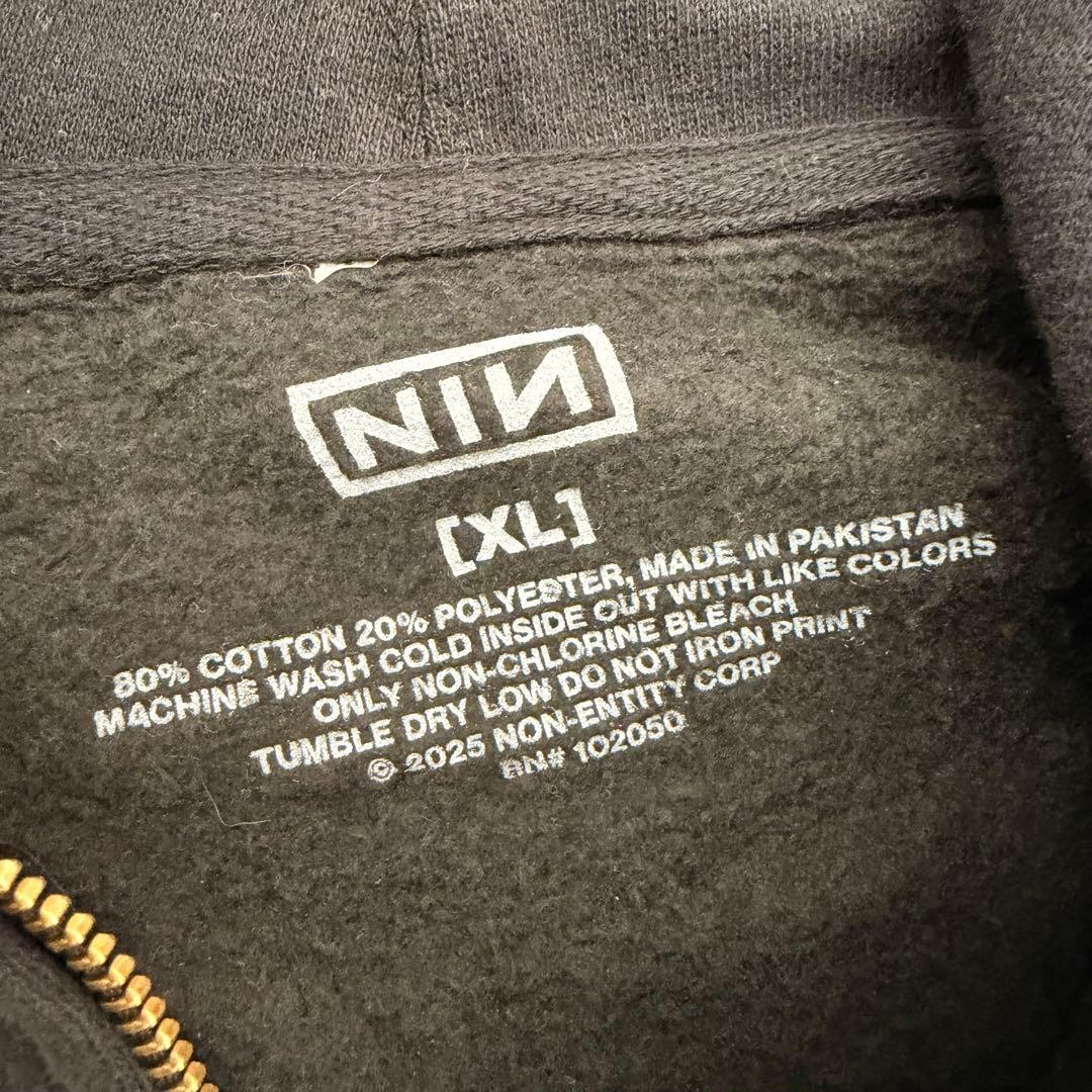 nine inch nails official スウェットパーカー Tシャツ