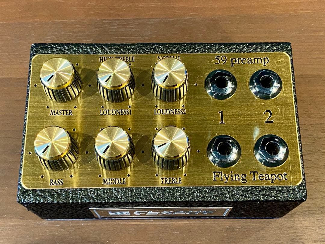 ギター 59 Preamp flying teapot