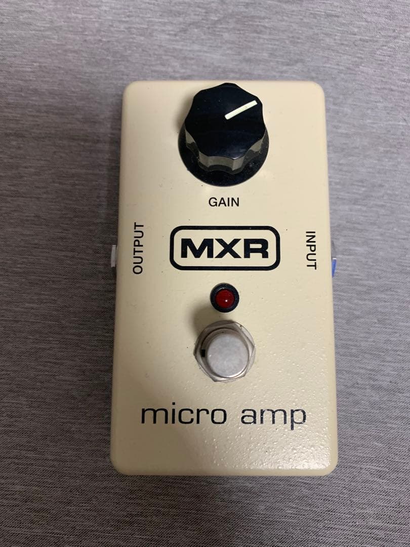 MXR micro amp ギターエフェクター　ブースター