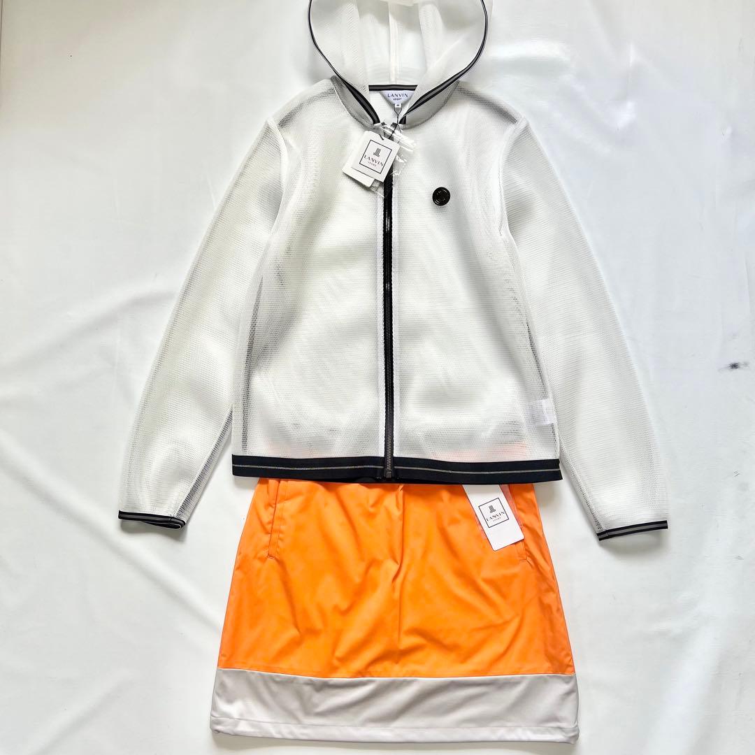 【新品】LANVIN SPORT ランバンスポール　パーカー　スカート　ゴルフ