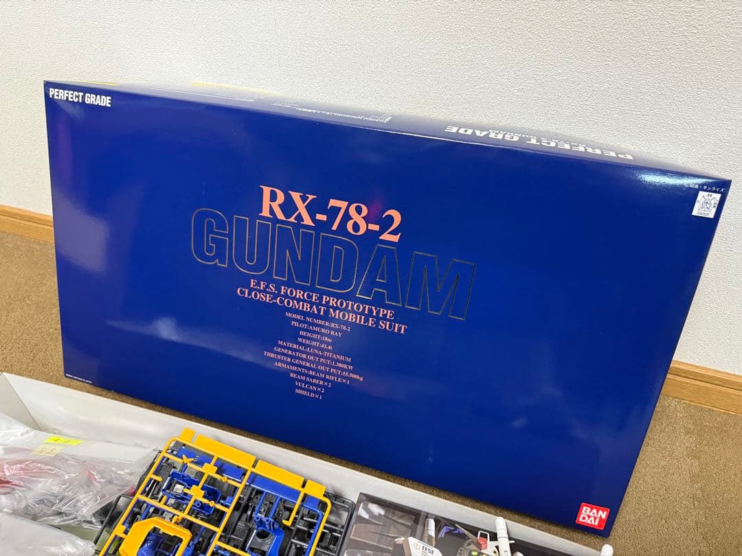 RX-78-2ガンダム PG パーフェクトグレードキット
