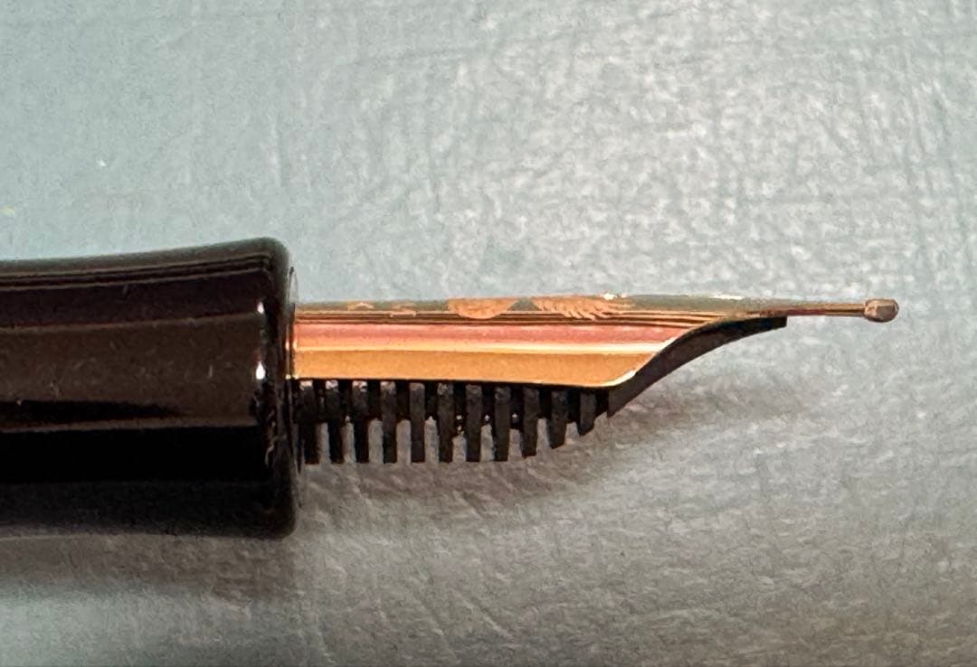 Pen and message. オリジナルContinental 14K万年筆