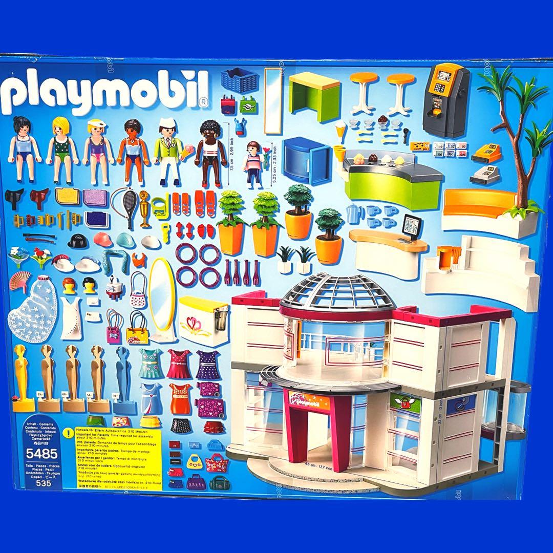 新品【プレイモービル】playmobil5485シティライフショッピングセンター