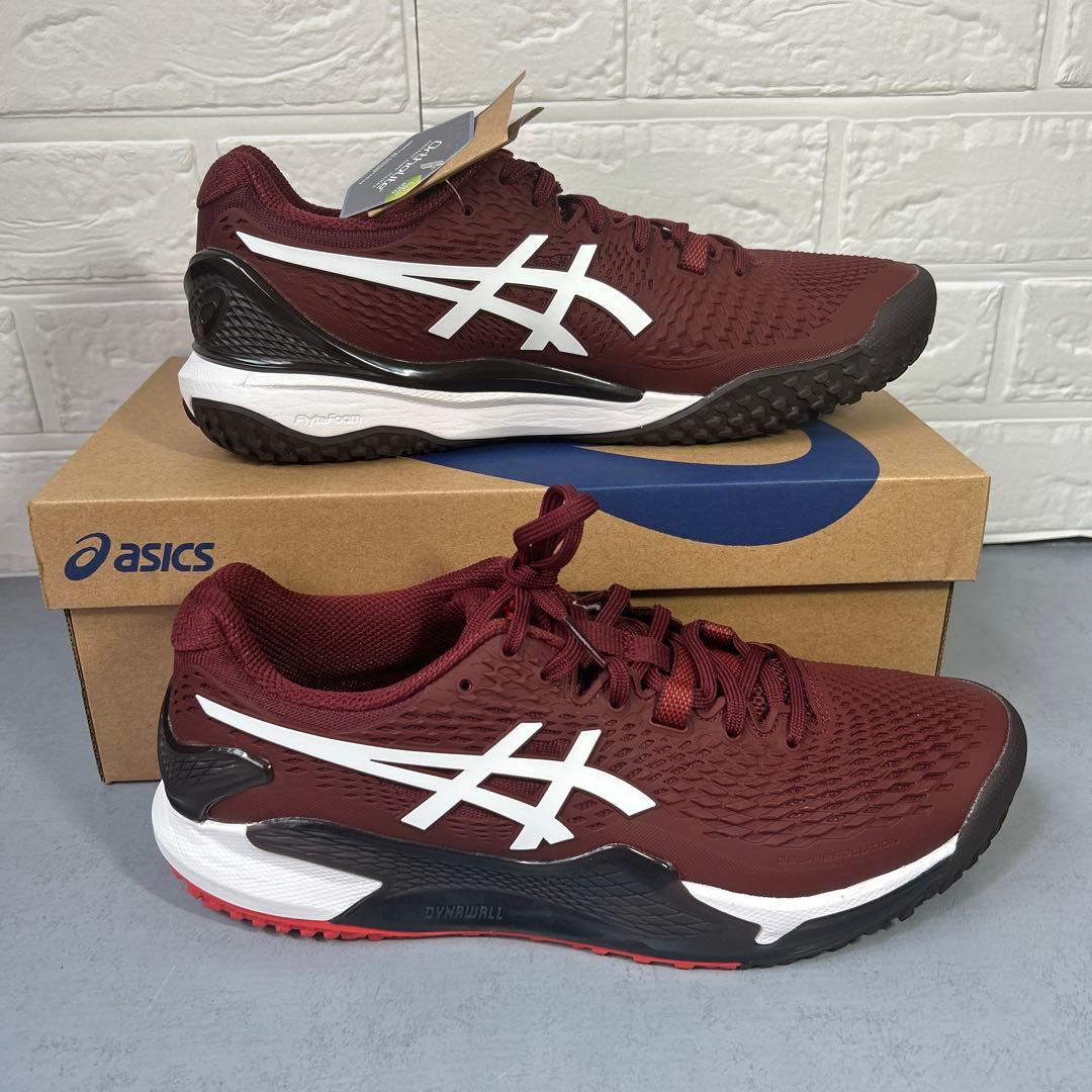 【値下げしました】asics テニスシューズ ゲルレゾリューション9OC