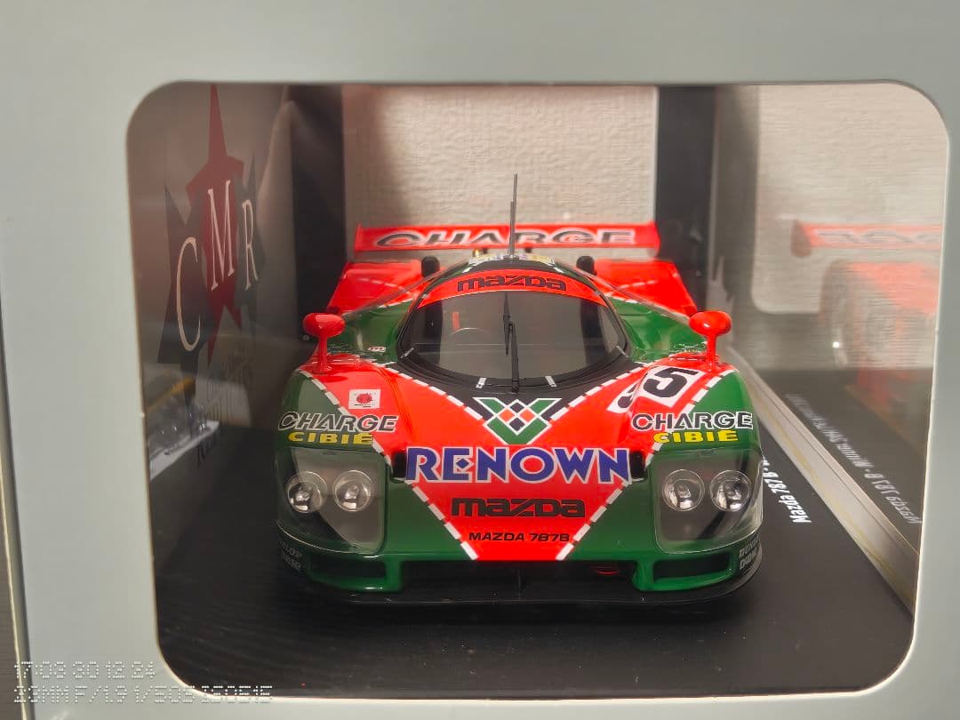未開封　CMR　マツダ　787B　ルマン1991　優勝車　1/18スケール