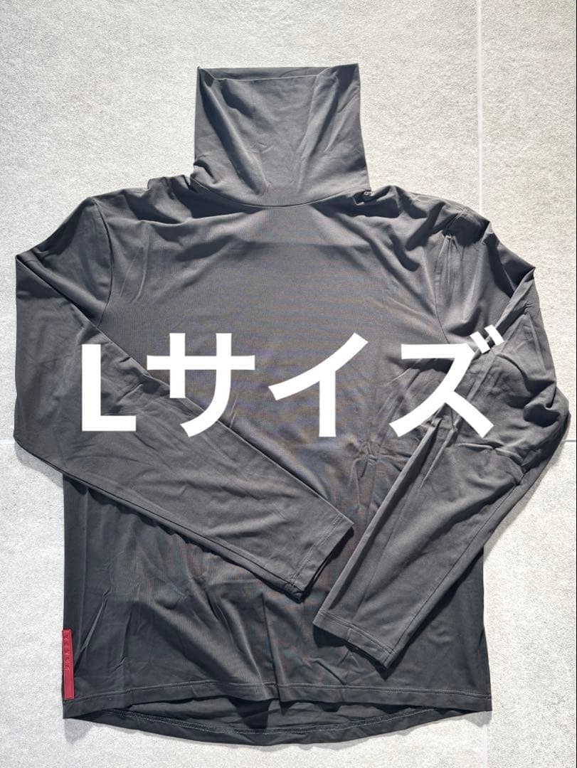 PRADA SPORT ハイネック長袖シャツ ブラック