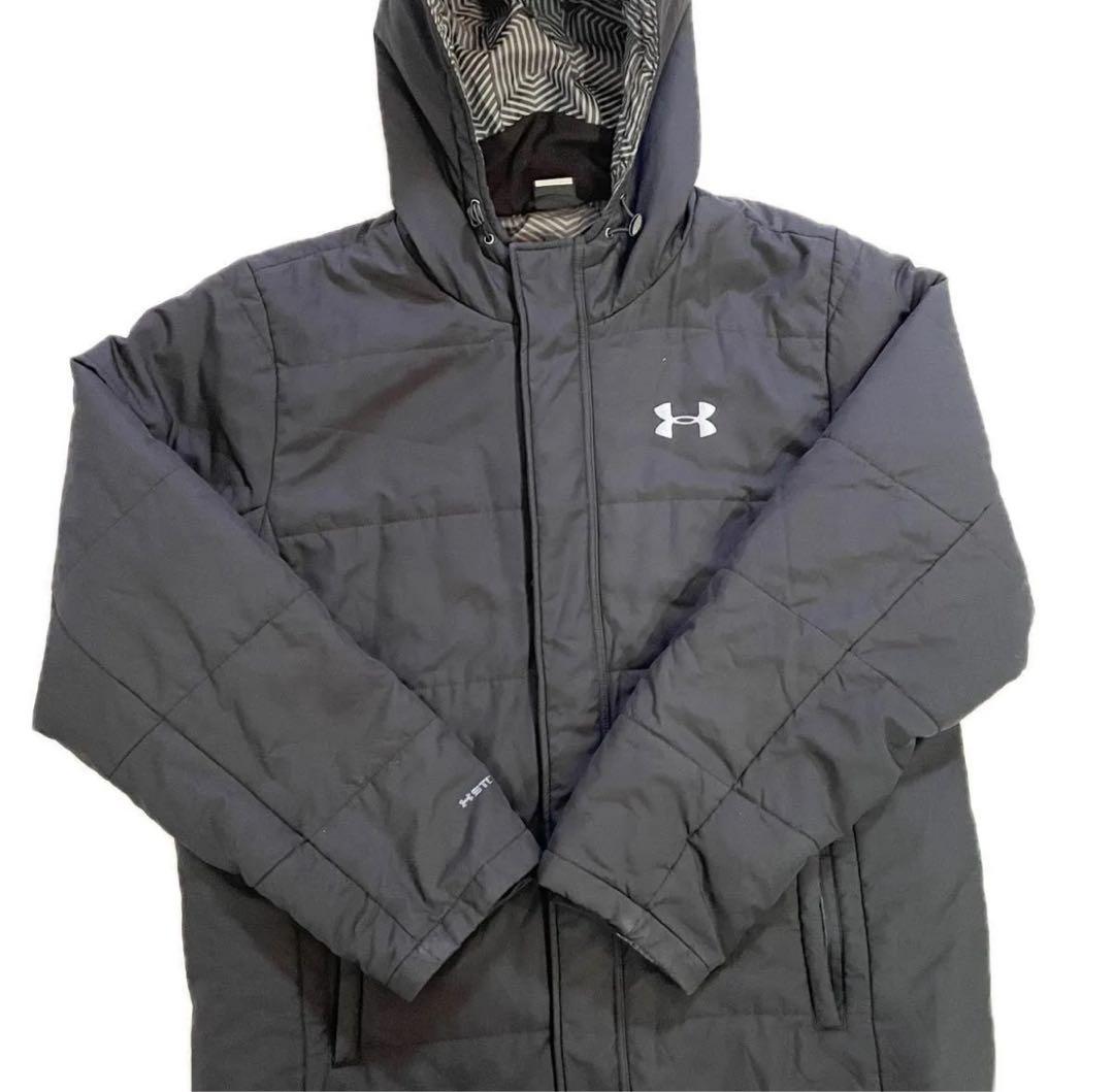 アンダーアーマー UNDER ARMOUR ベンチコート　XL 黒