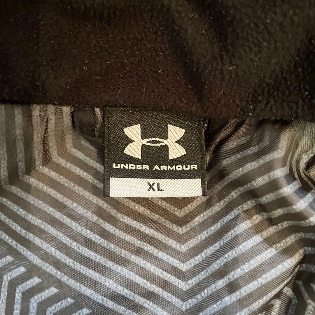 アンダーアーマー UNDER ARMOUR ベンチコート　XL 黒