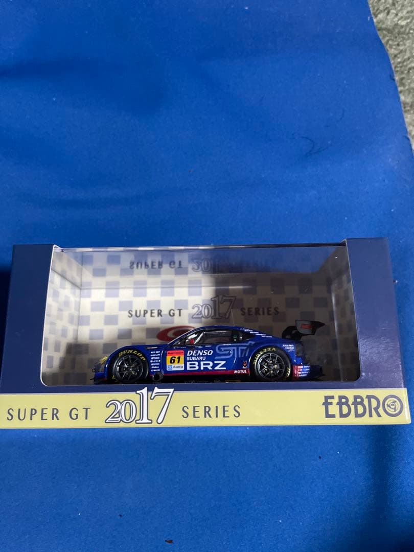 エブロ スーパーGT 2017 スバルBRZ R&D SPORT 1/43