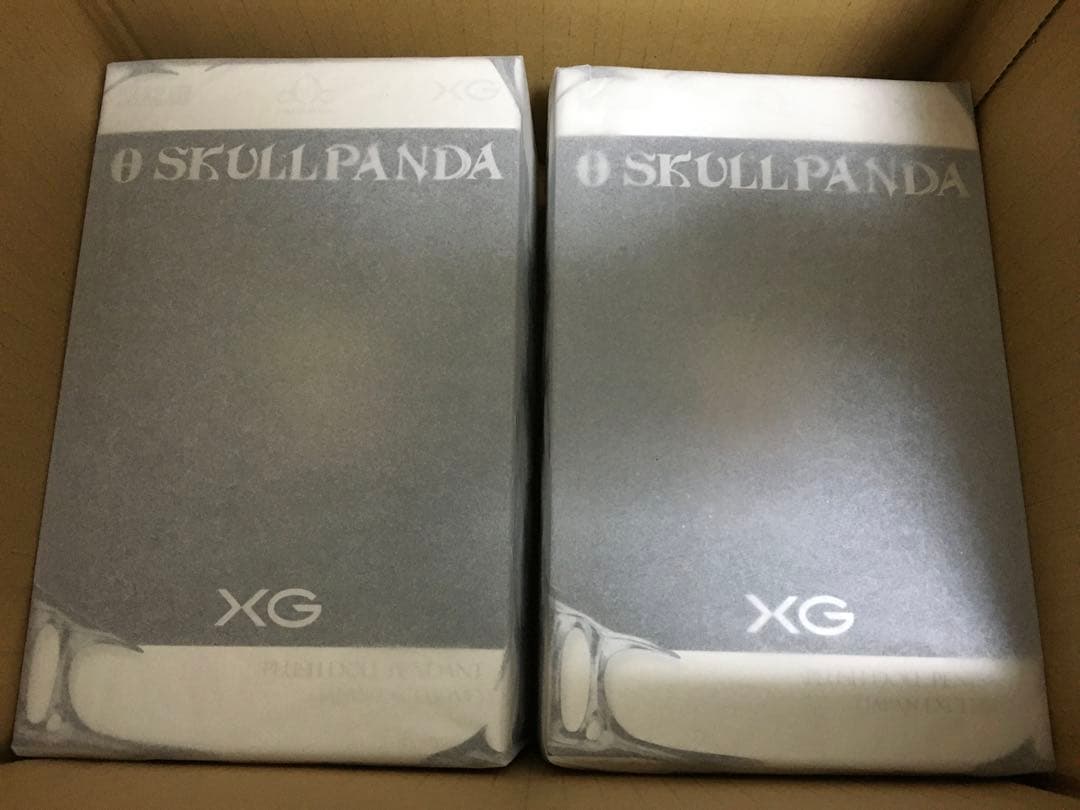 【正規品】SKULLPANDA XG コラボ 日本限定 スカルパンダ 2個