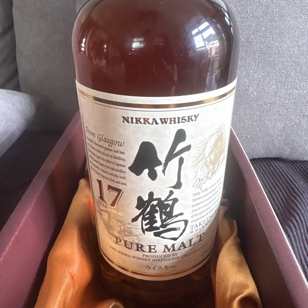 希少NIKKA WHISKY 竹鶴 17年 ピュアモルト 700ml