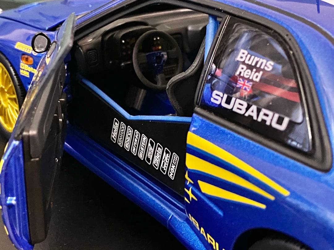 ★絶版！1/18 AUTOart スバル インプレッサSTI WRC￼￼￼99’