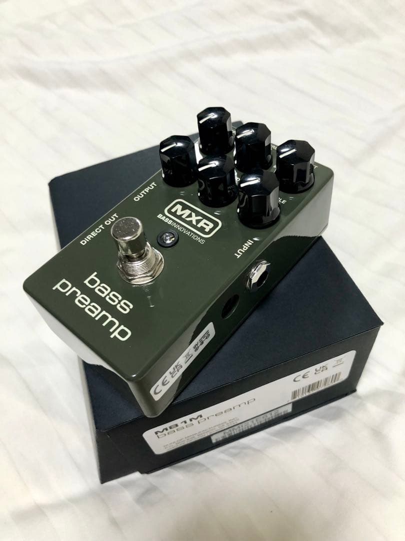 MXR M81 Bass Preamp 新品同様 ベースプリアンプ