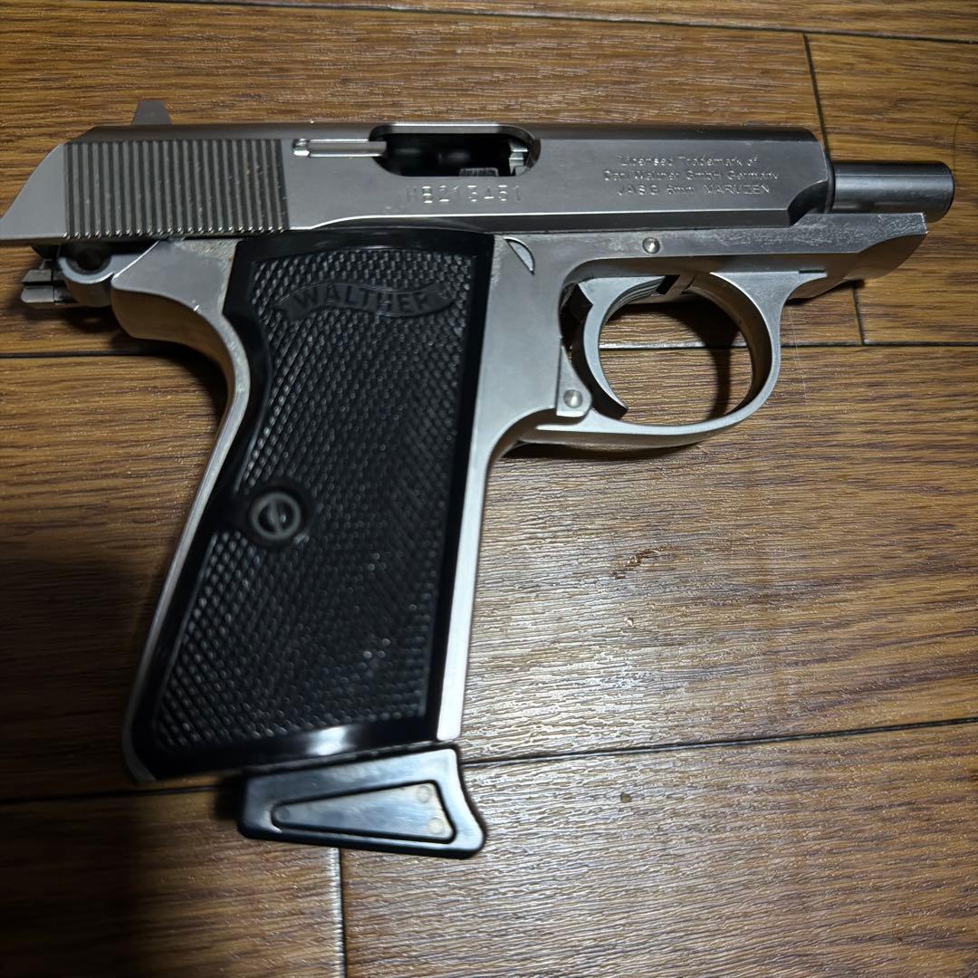 マルゼン　Walther PPK/S ガスガン シルバー