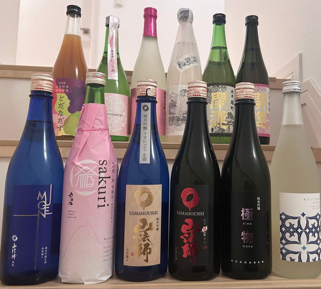 日本酒まとめ売り　720ml×12本　飲み比べ　大吟醸入り
