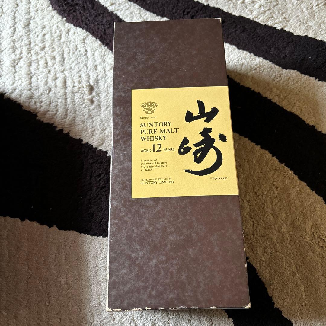 サントリー 山崎 12年 ピュアモルトウイスキー 750ml 箱入り