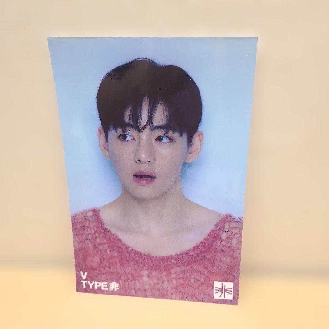 BTS V TYPE非 テテ 韓国 展示会 フォトブック 入場特典 キーホルダー