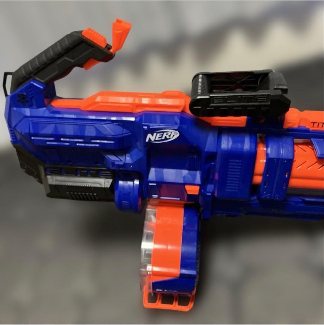 ナーフ タイタン エリート NERF Titan CS-50 電動 ドラム