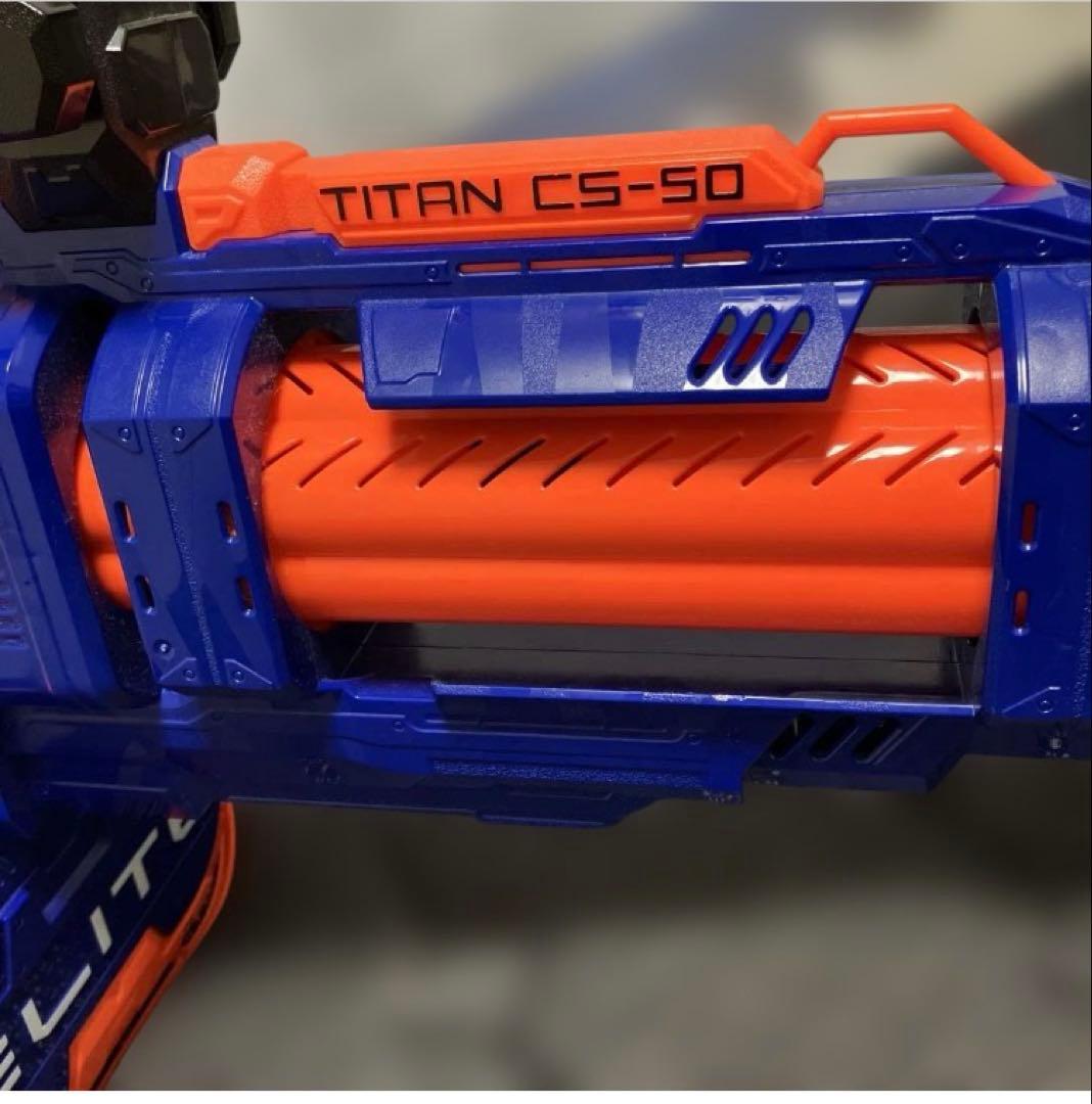 ナーフ タイタン エリート NERF Titan CS-50 電動 ドラム