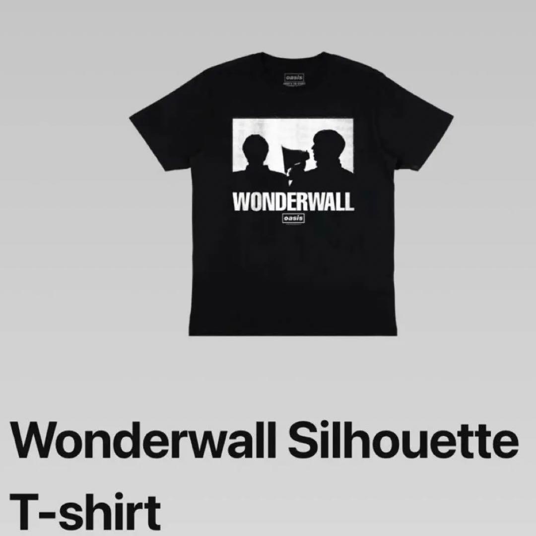【限定】oasis Wonderwall Silhouette T-shirt