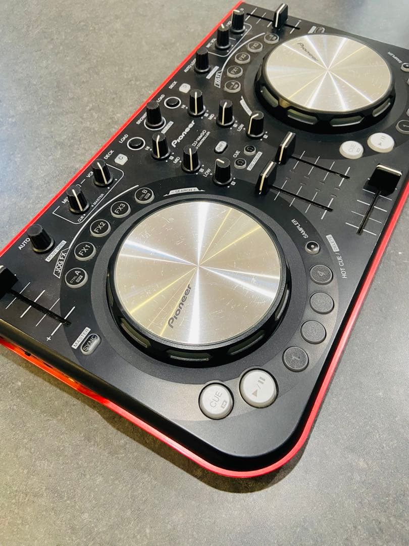 Pioneer DDJ-WEGO DJコントローラー パイオニア　レッド