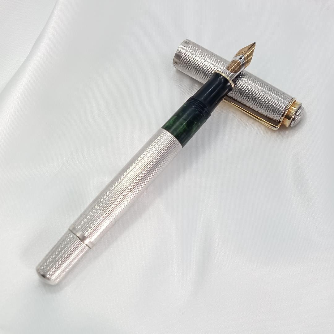 ペリカン PELIKAN 万年筆 18C M750 ヴィンテージ シルバー軸