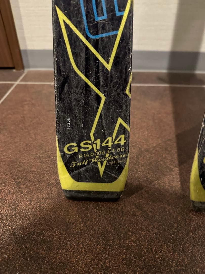 Salomon GS144 スキー 144cm ビンディング付き