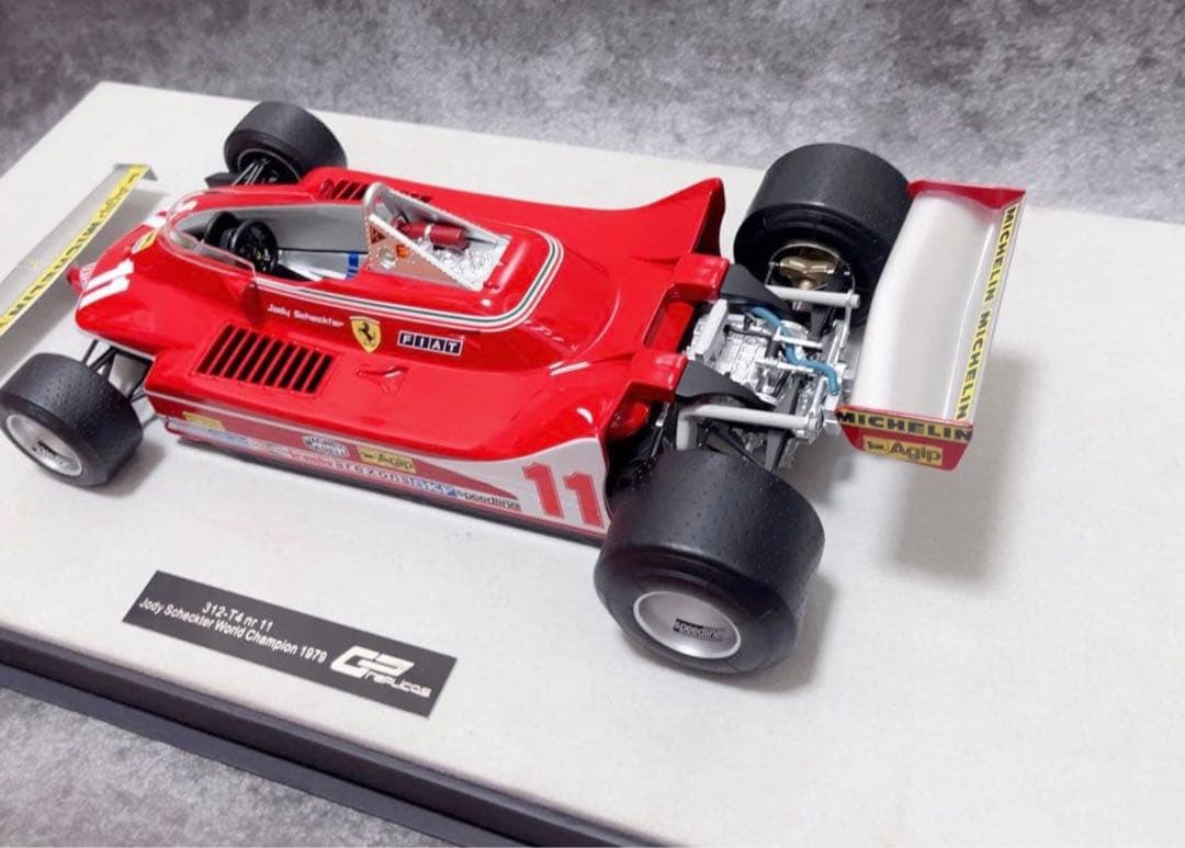 GP Replicas 1/12 フェラーリ 312T4 ≠ 1/18