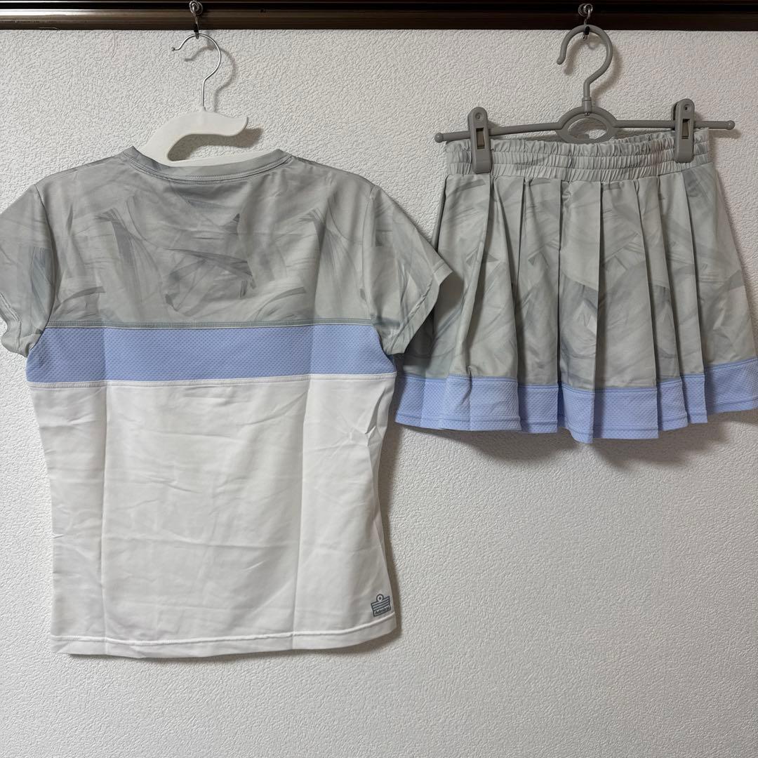 Admiral テニスウェア Mサイズ ホワイト/グレー/ブルー