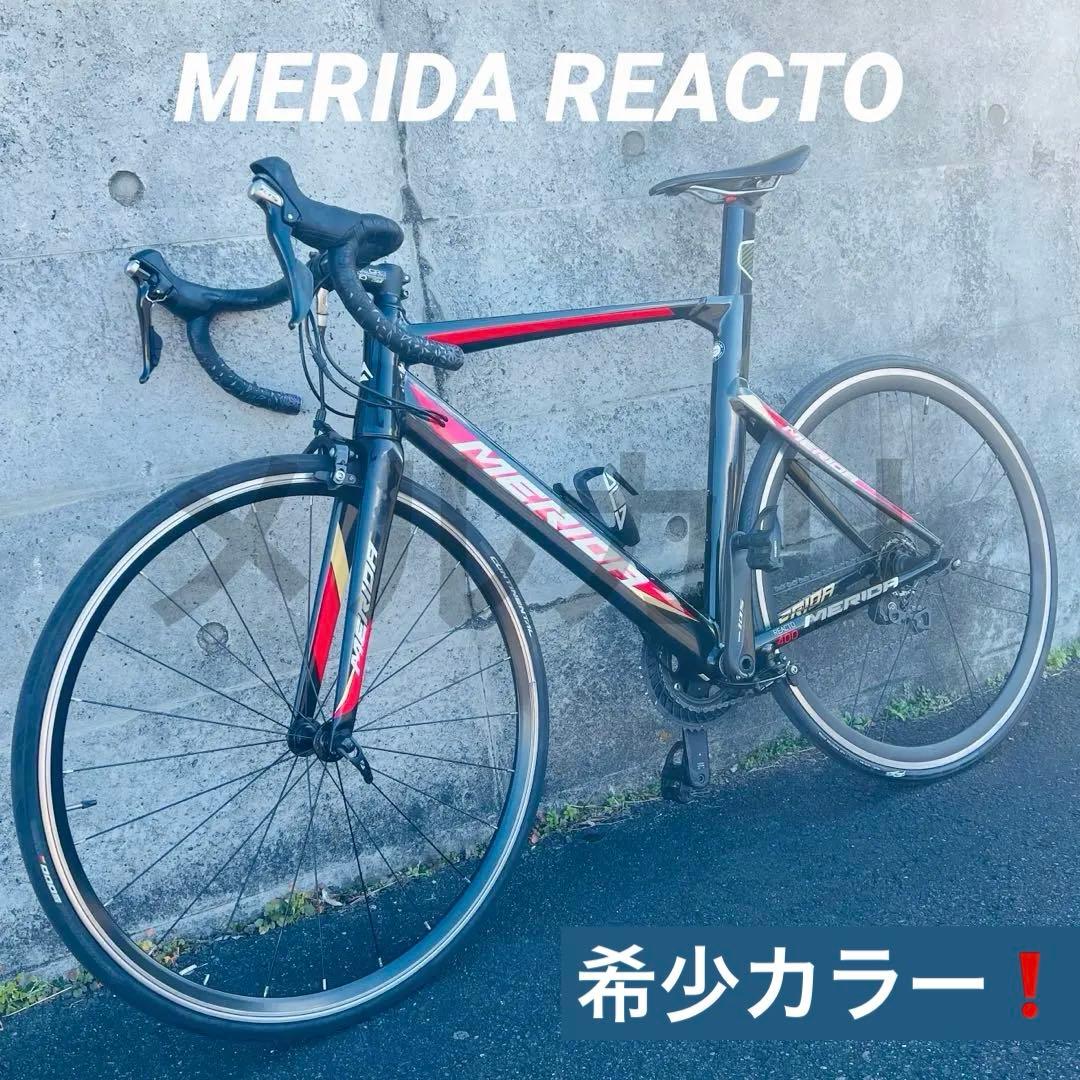 希少カラー！　メリダMERIDA REACTO リアクト400 赤黒モデル　52