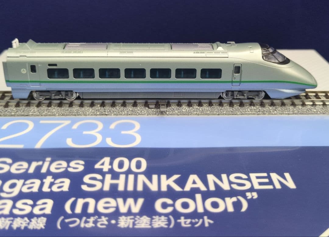 鉄道模型 JR400系 山形新幹線 つばさ 新塗装 7両セット
