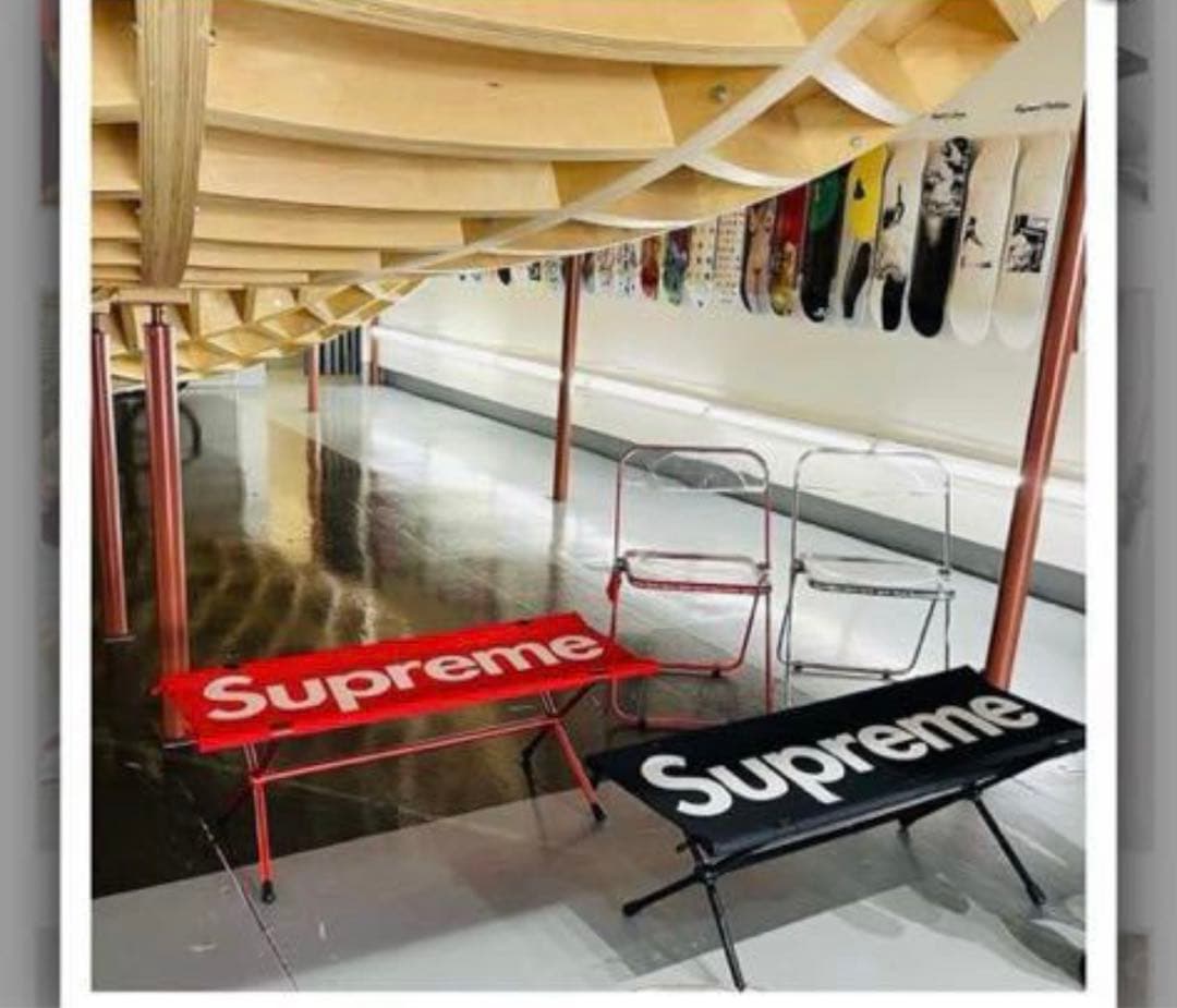 Supreme / Helinox Bench One Red シュプリーム
