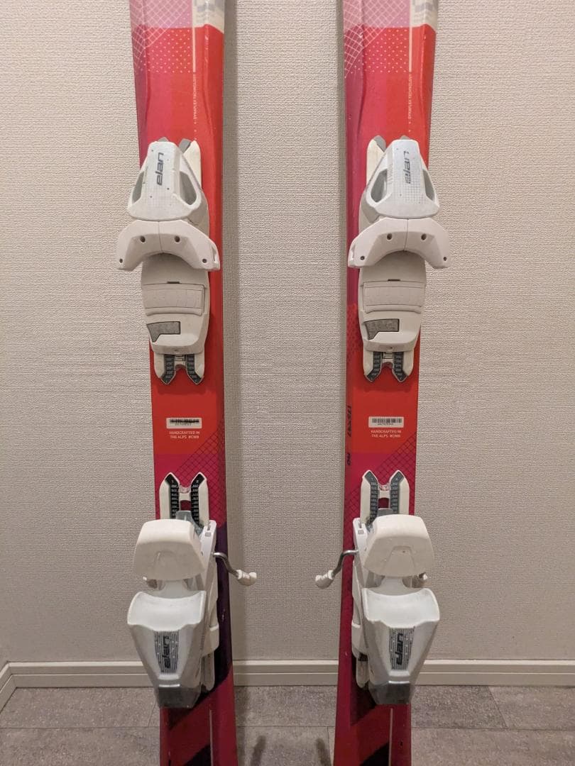 スキー ELAN 140 cm Ski with Bidings and Poles