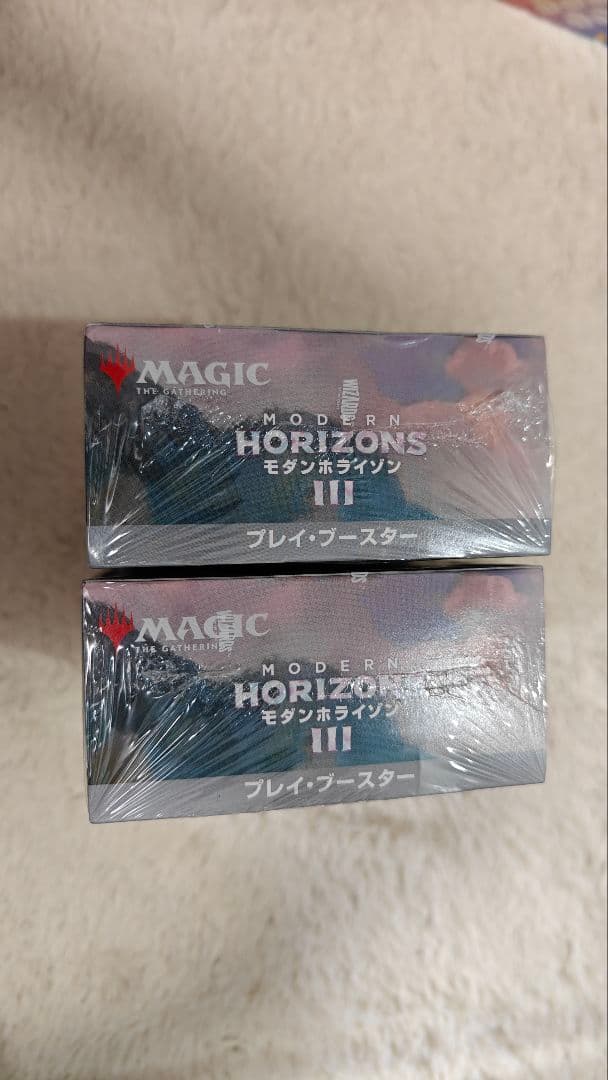 MTG モダンホライゾン3 プレイブースター 日本語 2box 箱ダメージあり