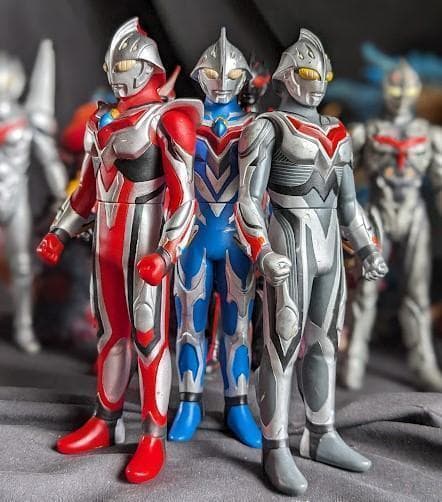 ウルトラマンネクサス＆登場怪獣宇宙人（バンダイ）ソフビフィギュア15体セット＋1