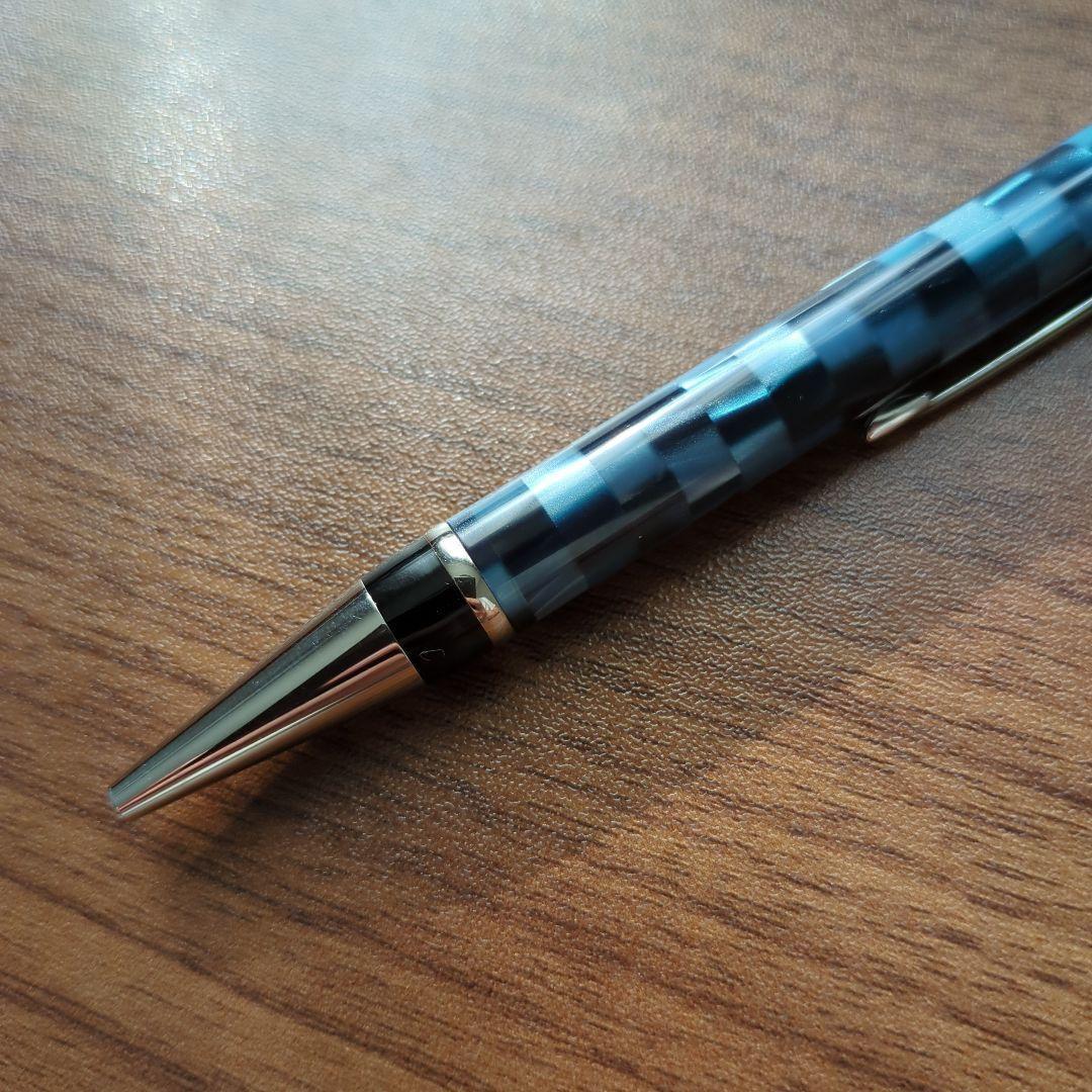 PARKER パーカー ボールペン デュオフォールド チェック ブルー