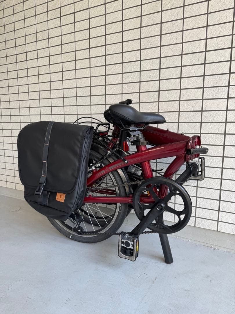 Tern Link A7 折りたたみ自転車 キャリア・バッグ付き
