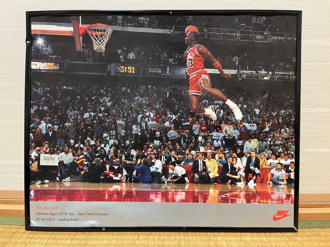 Michael Jordan ダンクコンテスト 写真パネル
