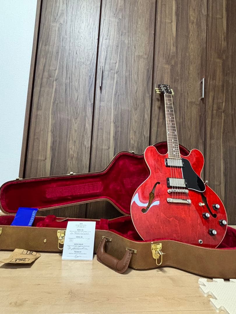 【本日最後】Gibson ES-335 Sixties Cherry Gloss