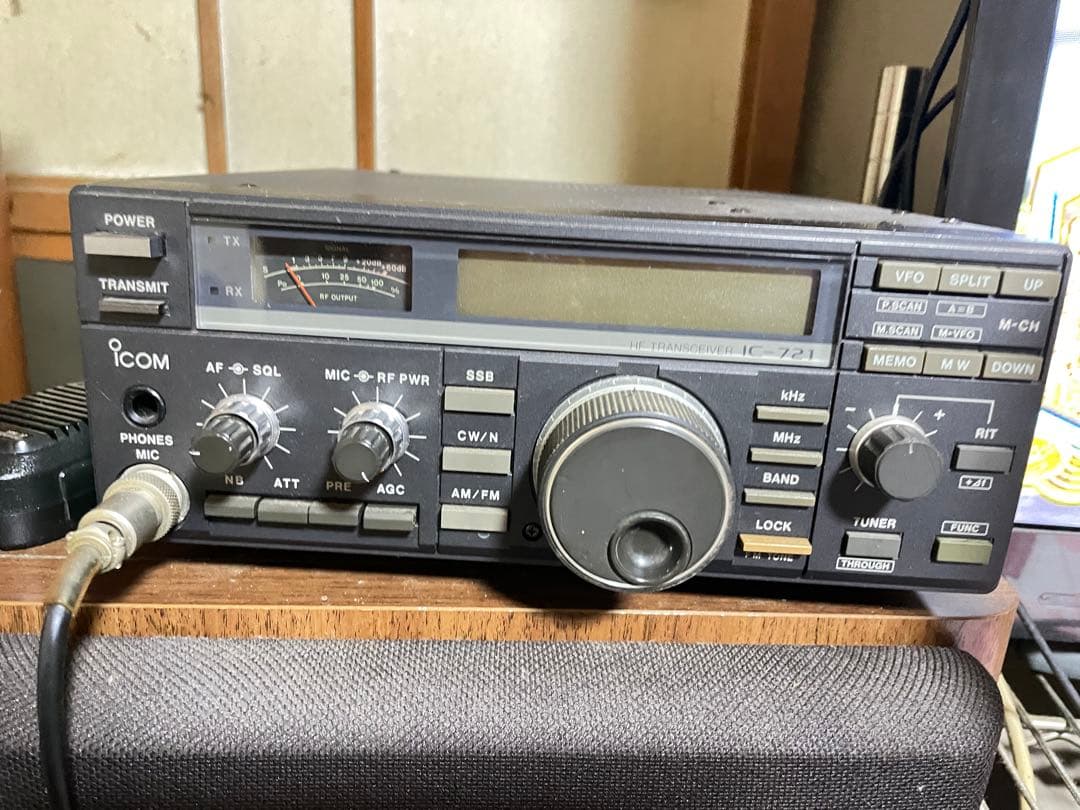 Icom IC-721 トランシーバー　ジャンク