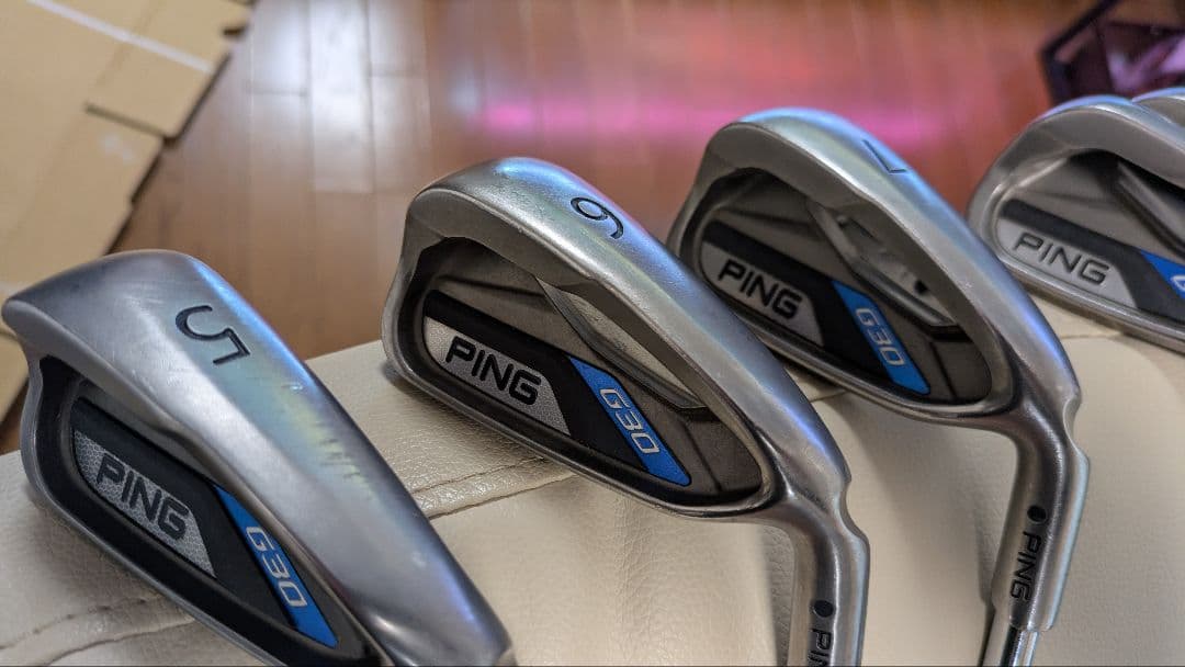PING G30 アイアンセット 5〜PW 6本セット 純正シャフト CFS Ｓ