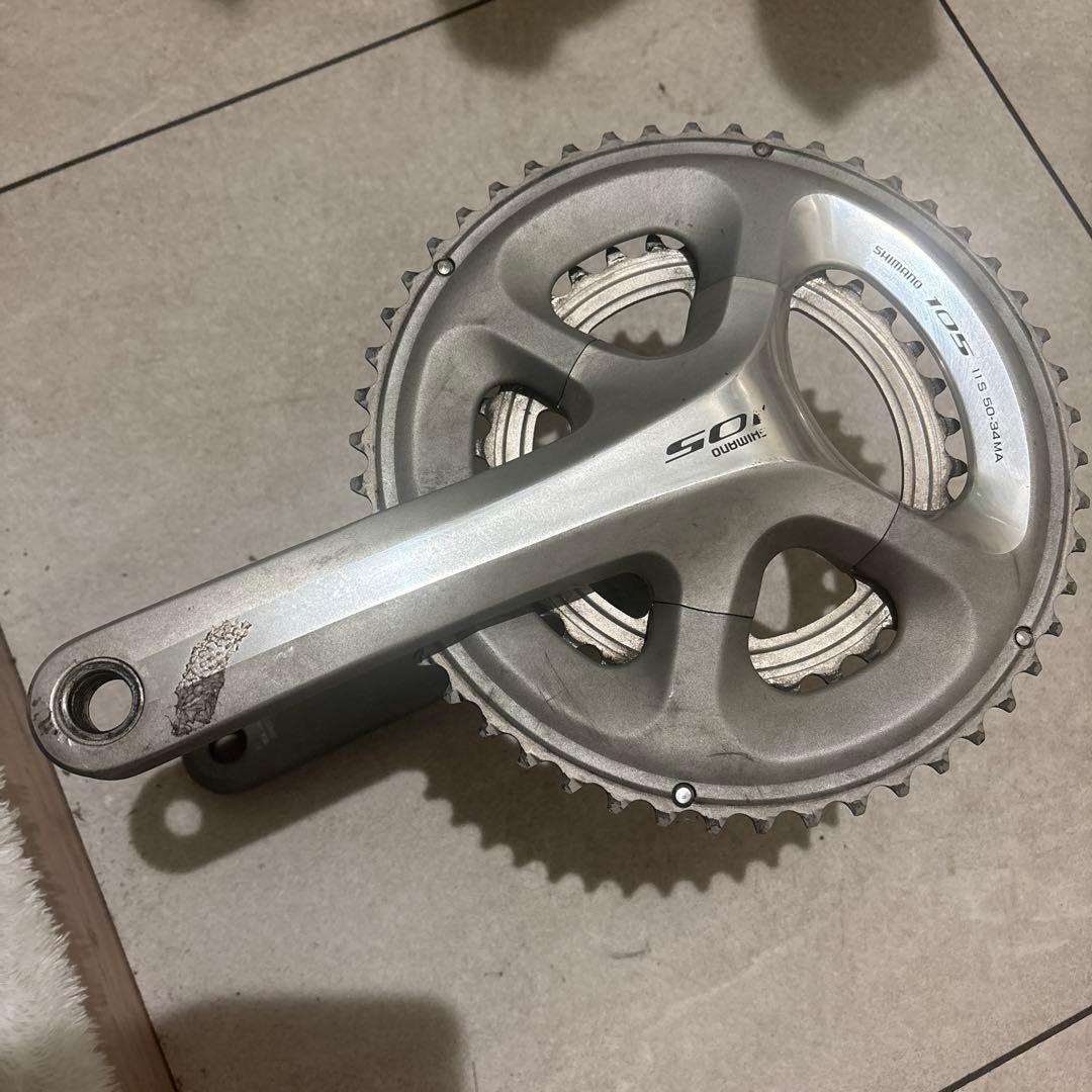 Shimano 105 クランク 50-34 11速　170mm