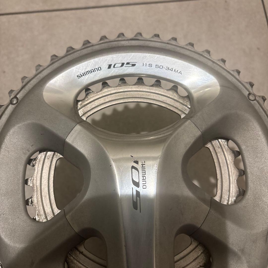Shimano 105 クランク 50-34 11速　170mm