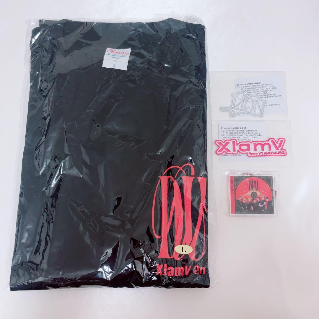 VS AMBIVALENZ ビバレン XlamV Tシャツ ワッペン レオン
