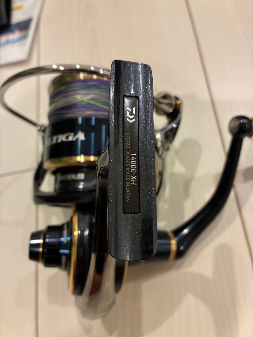 ソルティガ 未使用品DAIWA 20SALTIGA 14000-XH ダイワ