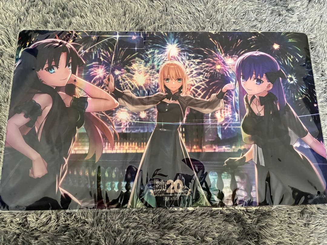 Fate stay night 20th コンサート ラバーマット デスクマット