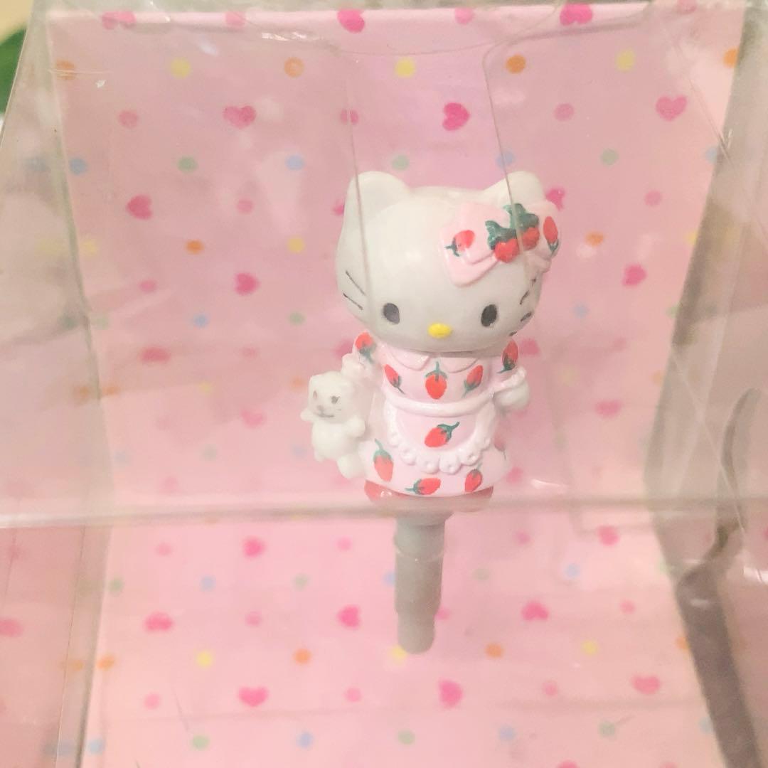 ★レア★ Hello kitty キティ　いちごドレス　プラグマスコット
