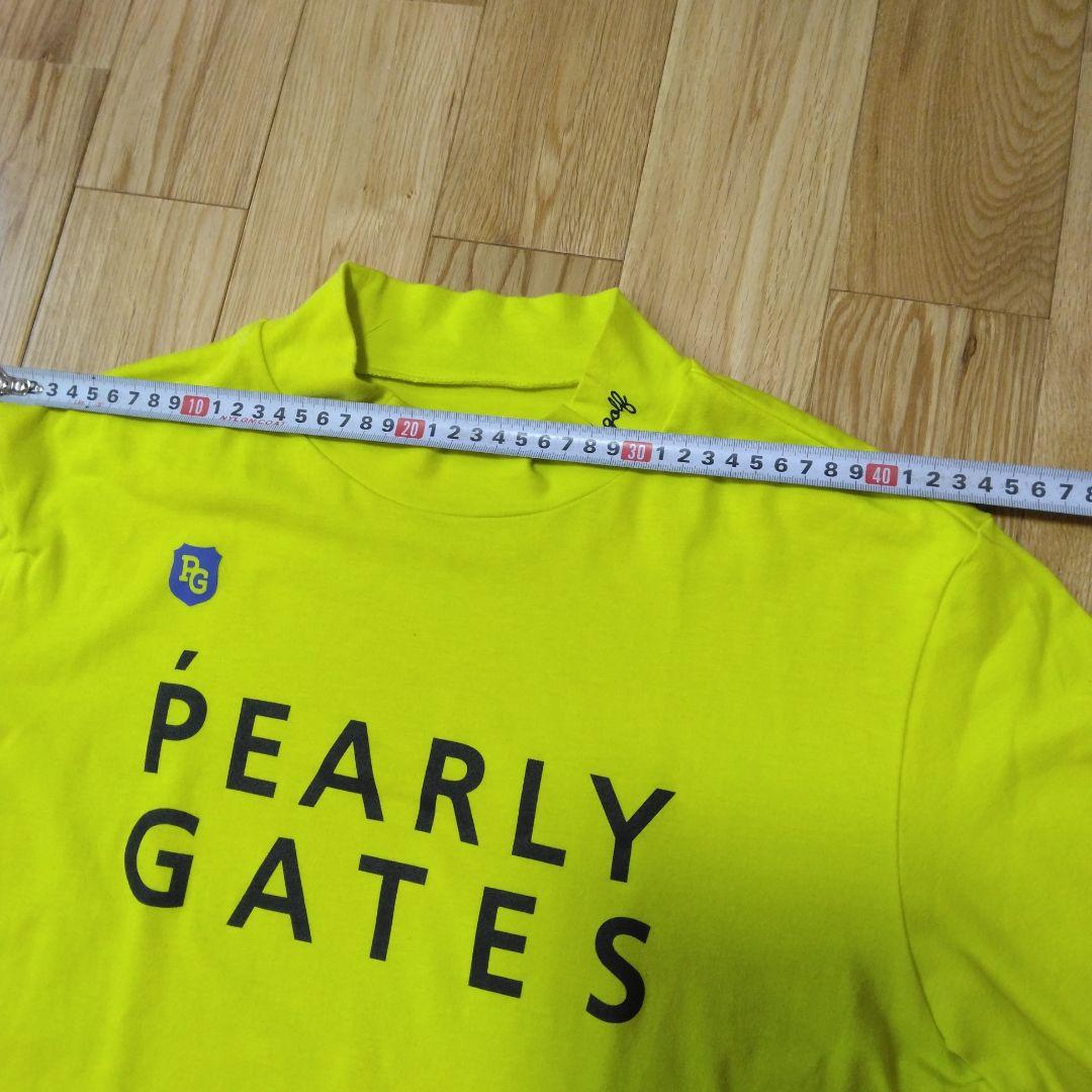 PEARLY GATES イエロー モックネック　　サイズ　6