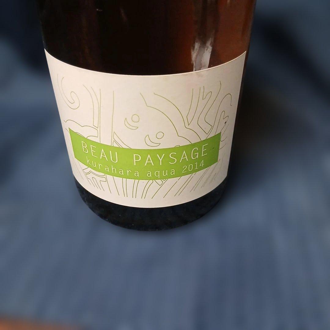 Beau Paysage クラハラ アクア 2014 11％ 750ml